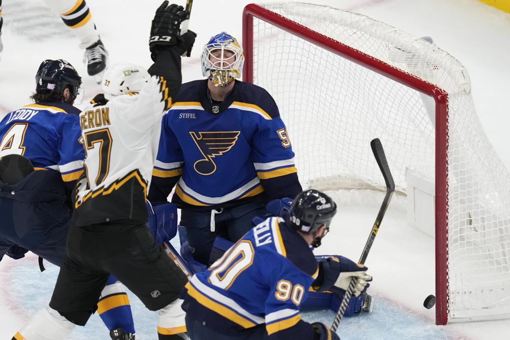 Bergeron power play goal gives St. Louis case of the blues | News ...